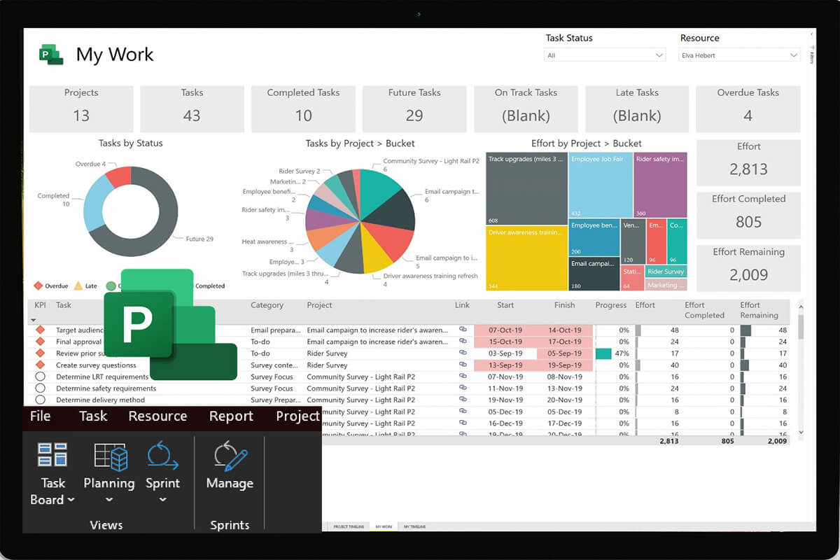 Formation Ms Project Tunisie | Formation Microsoft Project 2025